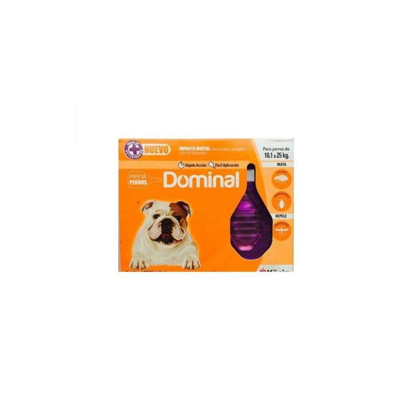 DOMINAL PERROS 10 A 25KG - Mi Mascota Online